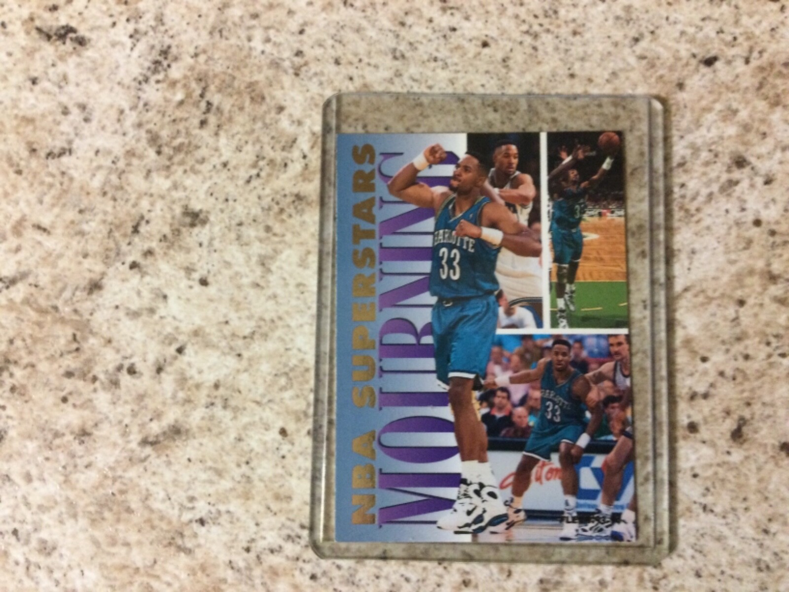 93-94 fleer ultra alonzo mourning superstar card | eBay