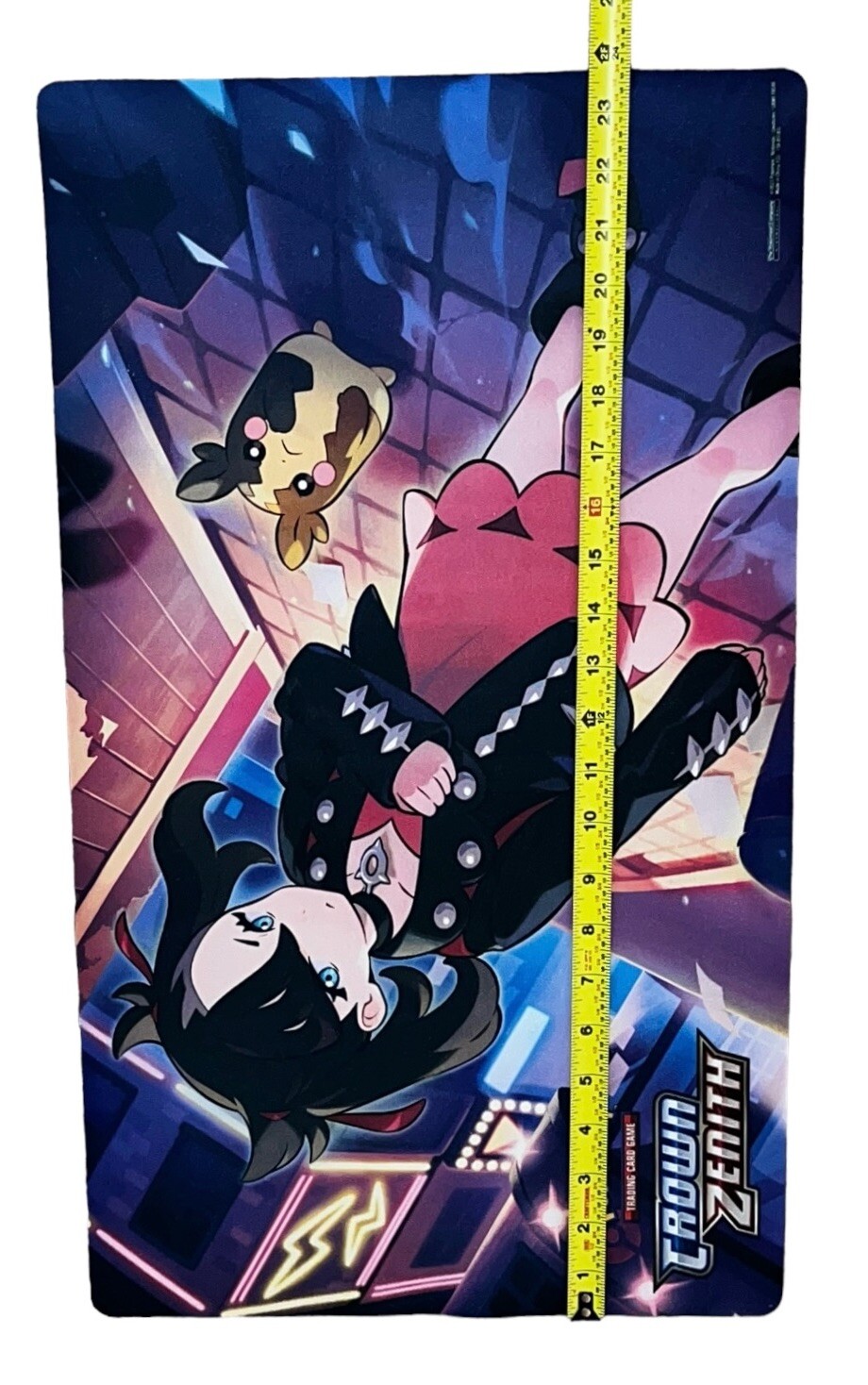 Pokemon Crown Zenith Premium Collection Morpeko + Marnie Play Mat or ...