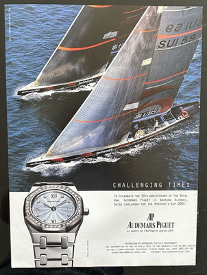 Audemars Piguet Watch 2002 Vintage PRINT AD Original ADVERT ...