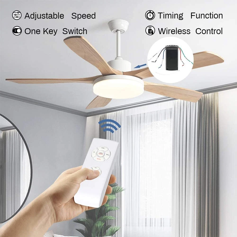 Wireless Ceiling Fan Control With Universal Receiver | Shelly Lighting