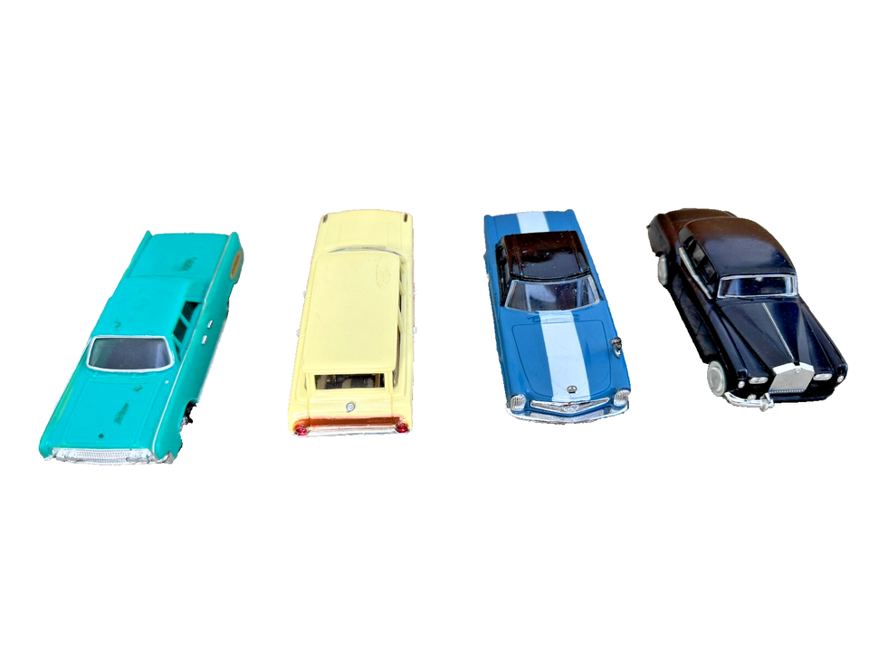 1967 MOTORIFIC TORNADO RACERIFIC Slot Racetrack Ideal Toys 4 Race Cars ...