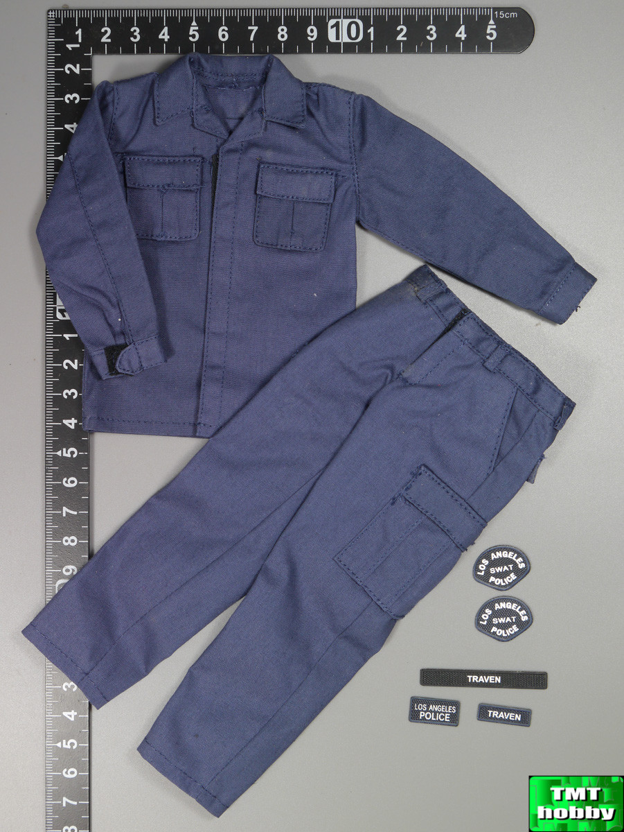 1:6 Scale DID LAPD SWAT Speed MA1003 - Tactical Blue Uniform | eBay