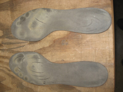 vintage (1964) lead weighted shoe inserts 13oz each | eBay
