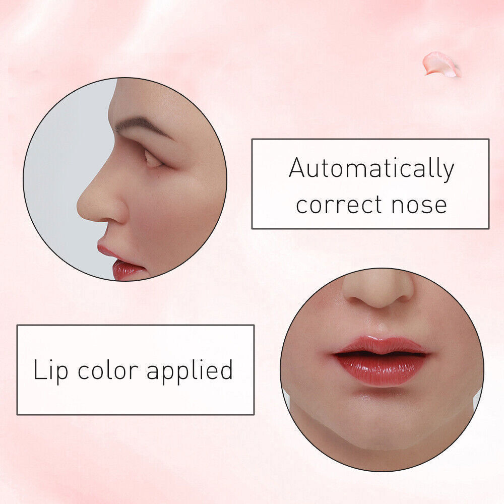 Roanyer Silicone Female Mask Jane Fake Human Skin Mask for Cosplay ...