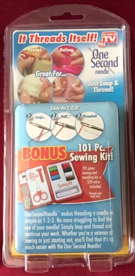 New One Second Needle “It Threads Itself!” As Seen On TV | eBay
