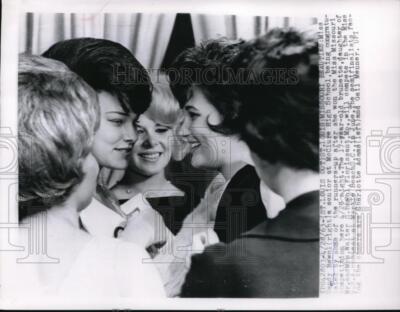 1963 Press Photo Sandy Bawol Miss Missouri Beauty Queen Contest Winner ...