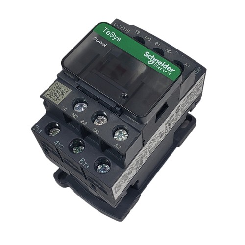Schneider TeSys LC1D18 / LC1D18B7 18 Amp 3 Pole 120V AC Contactor UL ...