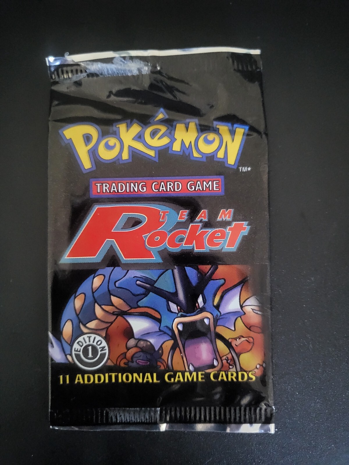 Pokémon TCG Team Rocket 1st Edition Booster Wrapper/Box Top - Choose ...