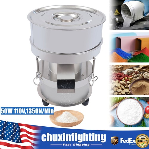 Automatic Sieve Shaker Electric Screening Vibrating Machine+Mesh Flour ...