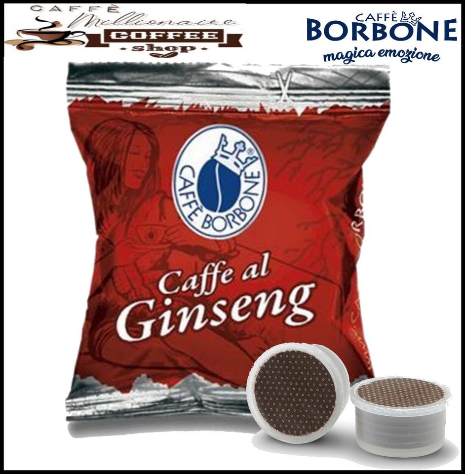 150 Capsules Caffè Borbone Flavour Ginseng Compatible Lavazza Espresso ...