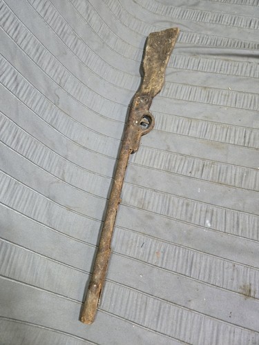 Antique Vintage Primitive Wooden Metal Toy Rifle Musket Gun Cock Pump ...