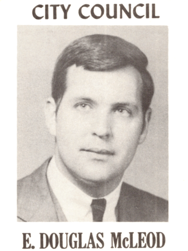 c1970 E. Douglas McLeod Postcard Galveston TX City Council Campaign ...
