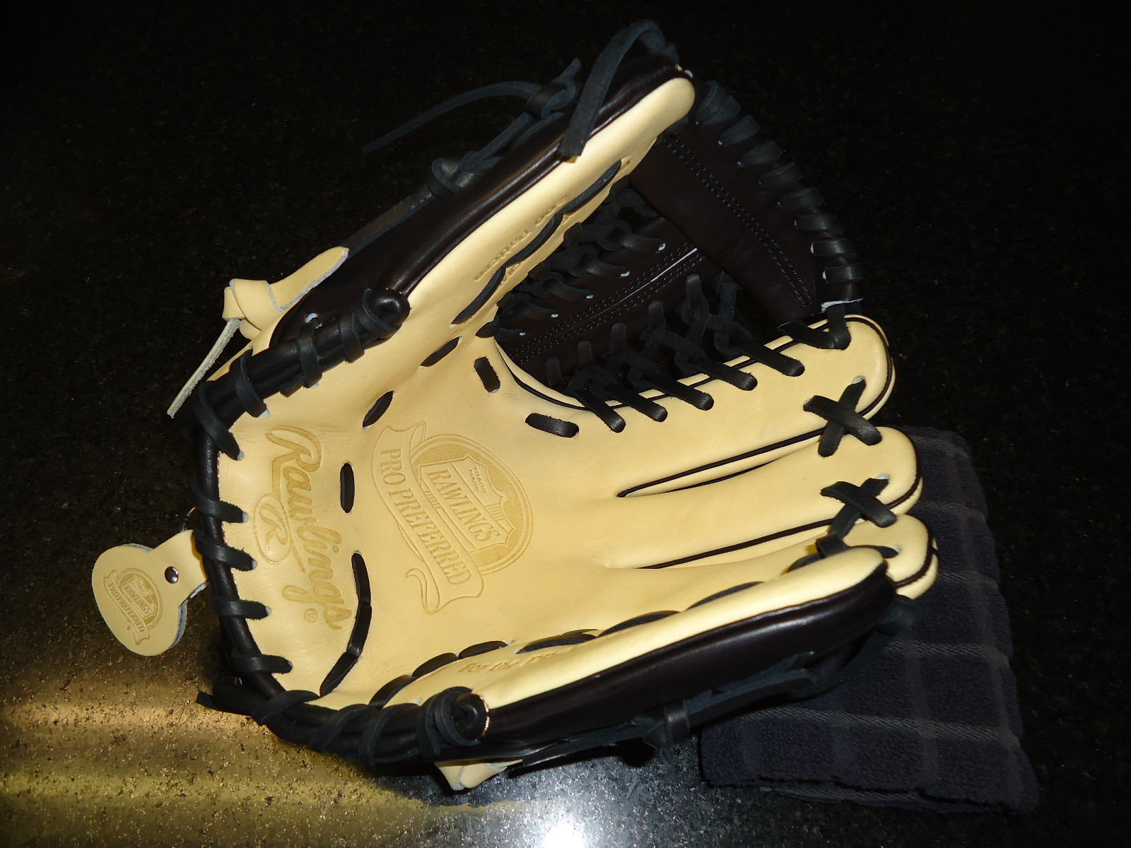 RAWLINGS PRO SHOP CUSTOM PRO PREFERRED PROS204-4 GLOVE 11.5" RH ID #01 ...