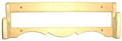Pine Wooden Single Gun Rack Rifle Shotgun Wall Mount Display | eBay
