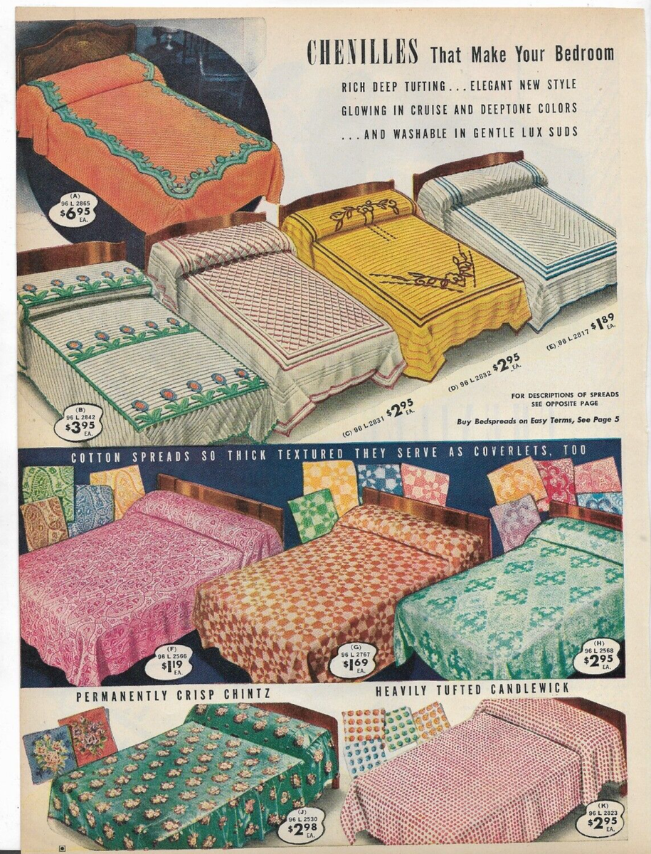 Sears Catalog Bedding Spreads