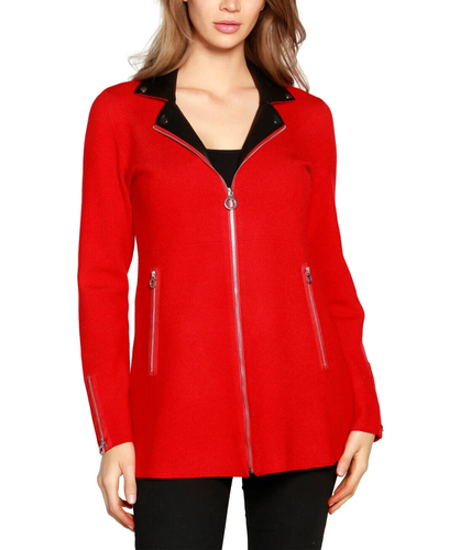 Belldini Plus SIze Vegan Leather Fit & Flare Jacket $135 Size 2X # 5C ...