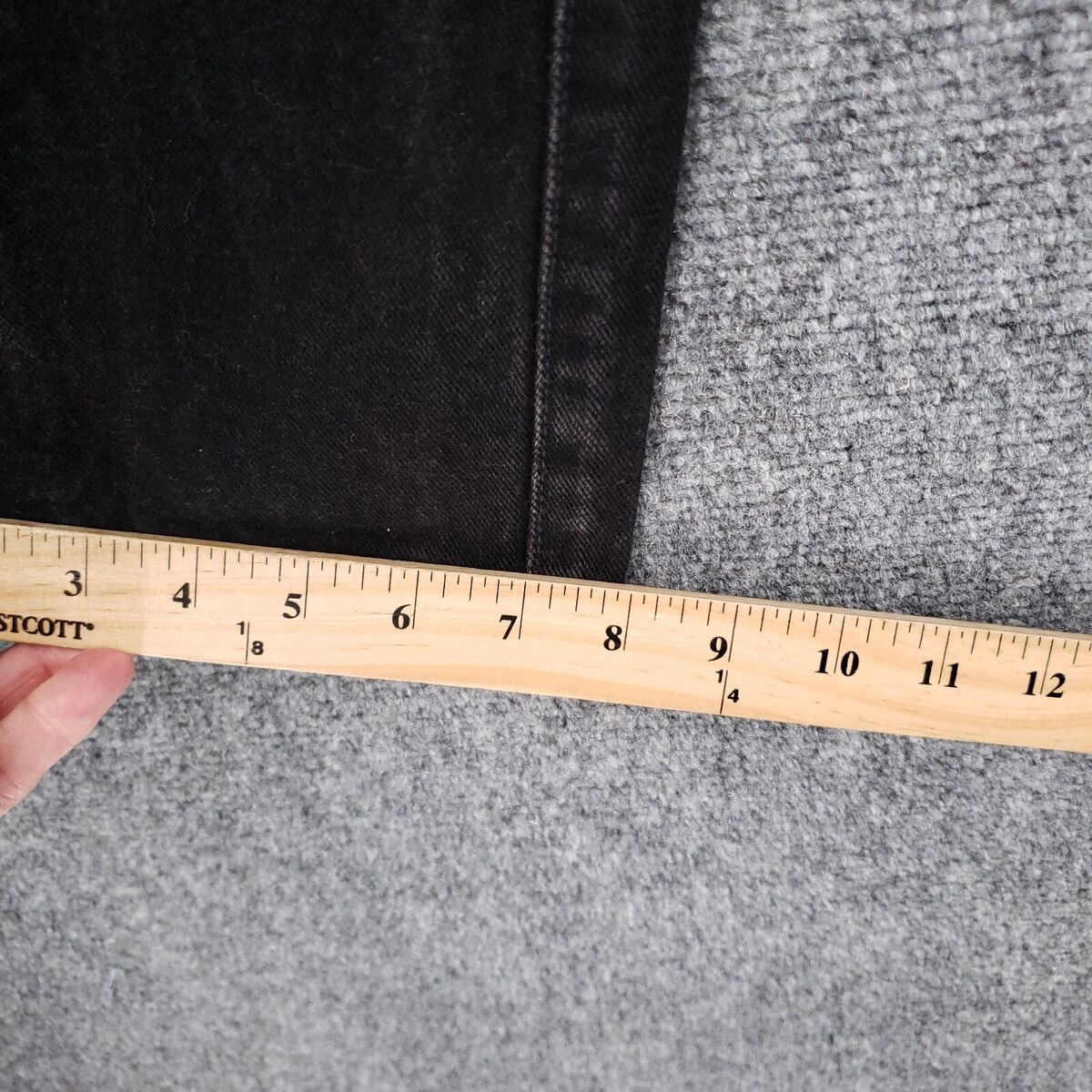 VINTAGE Guess Jeans Mens 30X32 Black Straight Leg Denim Dark VINTAGE Guess Jeans Mens 30X32 Black Straight Leg Denim Dark