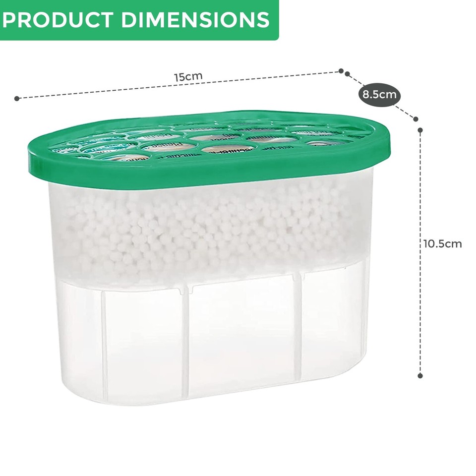 10 X Dehumidifier Interior Damp Trap Mould Moisture Mildew Remover ...