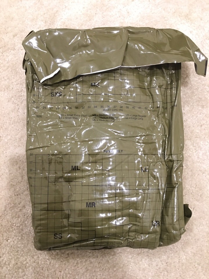 JSLIST CBRN MOPP Trouser BDU LARGE REGULAR (MFG Date: APRIL 2001) | eBay