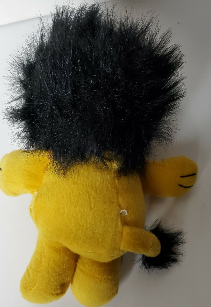 VINTAGE HUBERT THE HARRIS BANK LION COLLECTIBLE STUFFED PLUSH DOLL 8 ...