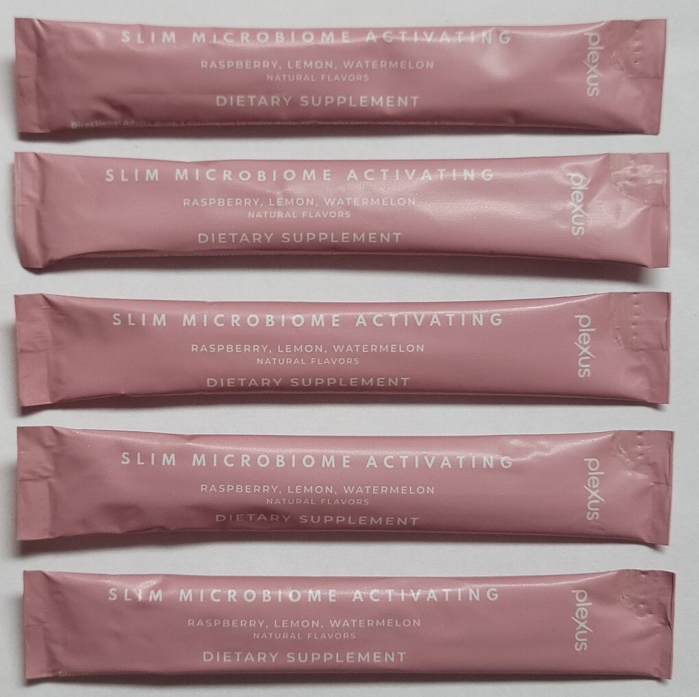 Plexus Microbiome Activating Raspberry Lemon Watermelon 5 Packets New ...