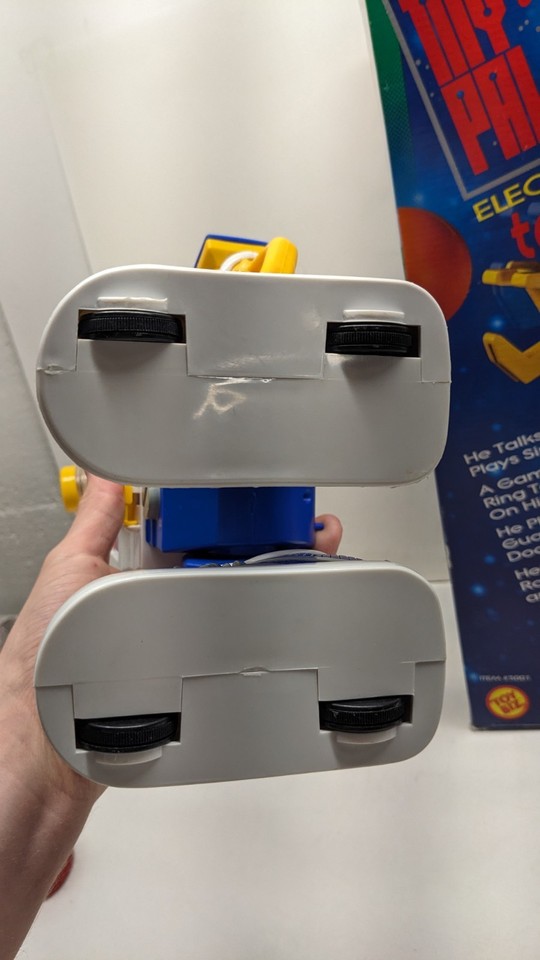 Vintage My Pal 2 Talking Electronic Robot Toy Biz Original Box Simon ...