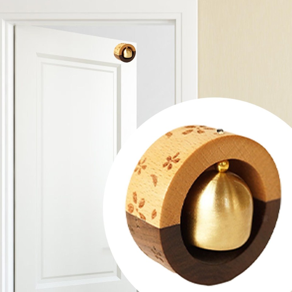 Wooden Decorative Doorbell Wind Chime Ornament | eBay UK