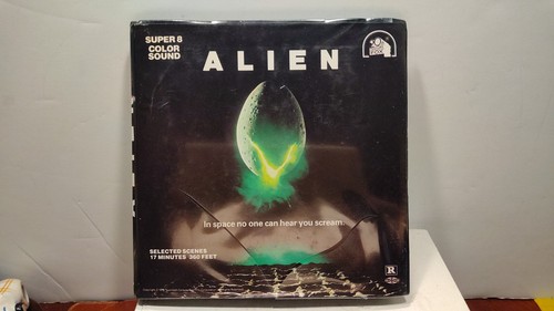 Vintage 1979 Alien Super 8 Color Sound Selected Scenes 17 Minutes 360 ...