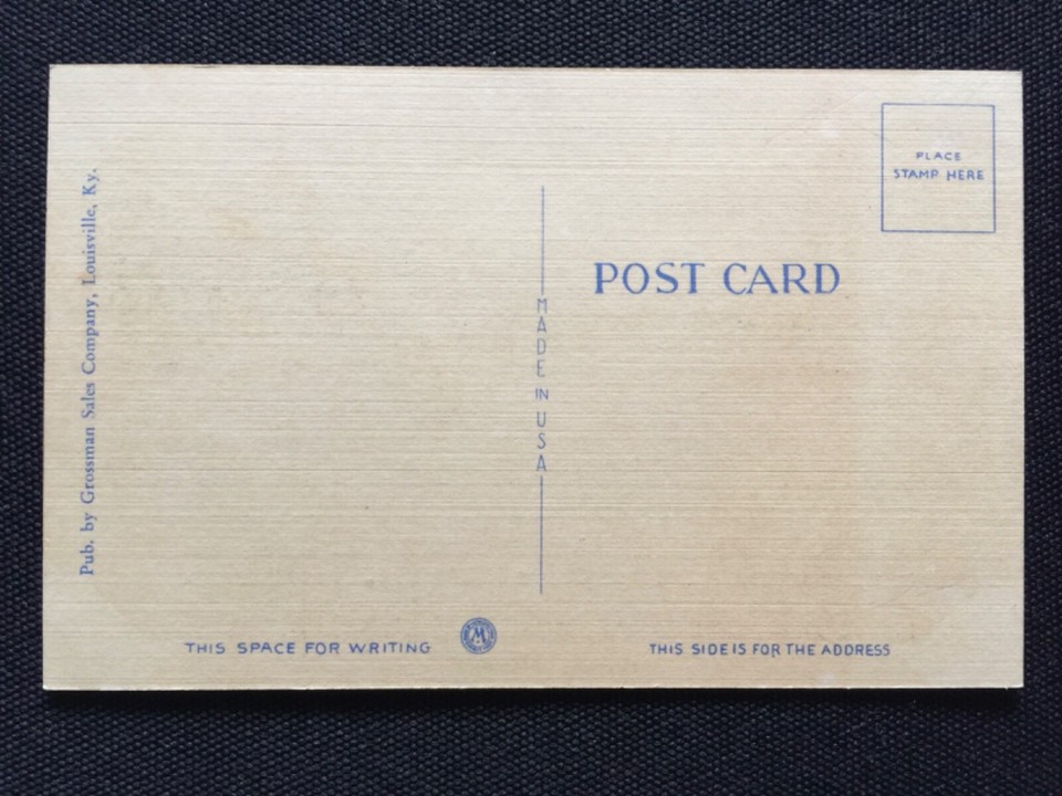 Horse Racing Kentucky Derby Postcard. Churchill Downs Race Track ...