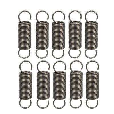 10pcs Spring Steel Small Dual Hook Tension Springs 1.0x10x40mm | eBay