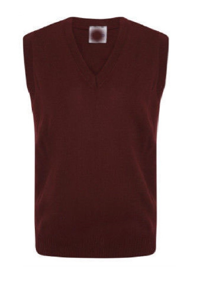 Kids Knitted Jumper Pullover Tank Top School Uniform Boys Sleeveless ...