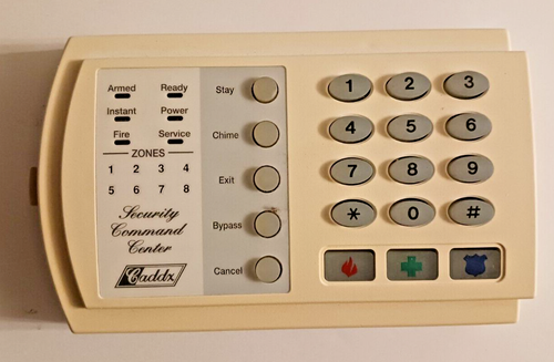Caddx Security Command Center/Keypad 8 Zones NX124 | eBay