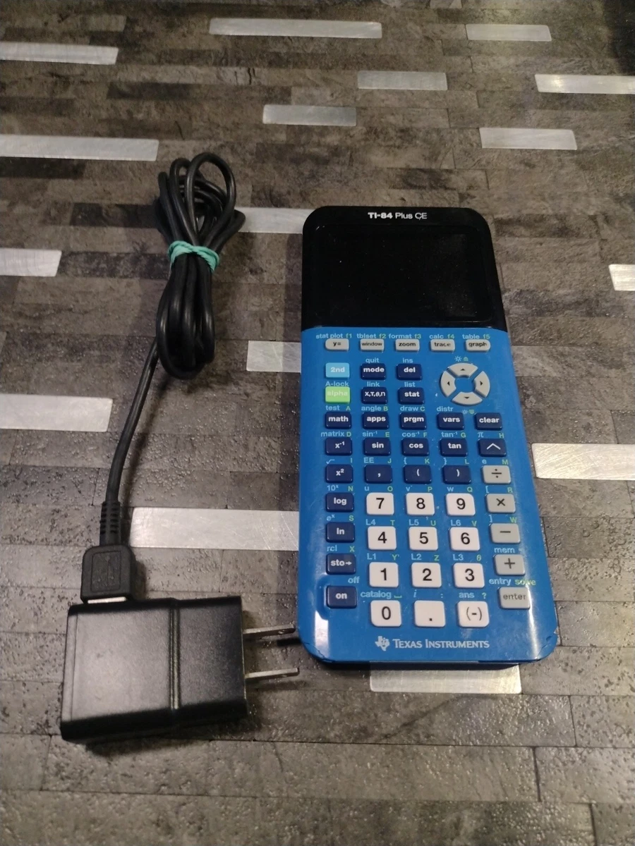 Blue Graphing Calculator