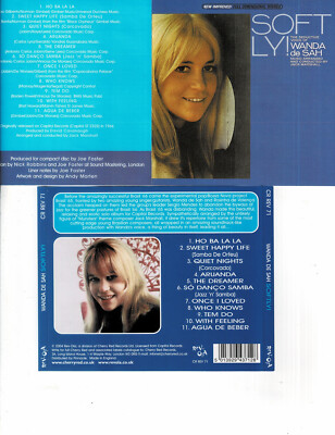 WANDA DE SAH - SOFTLY! (CD 2004) **11 TRACKS** 5013929437128| eBay