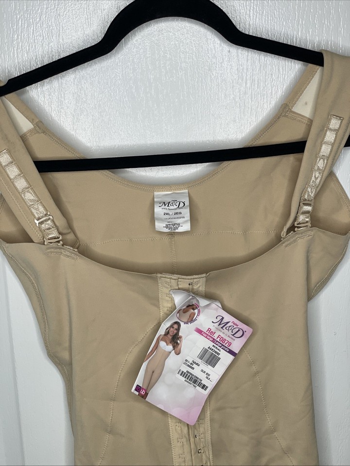 Colombian Fajas Slimming Fajas Beige Full Body Shaper Women M&D F0879 ...
