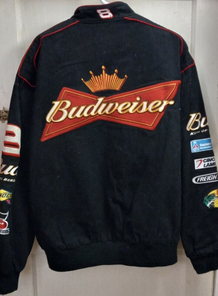Vintage NASCAR Dale Earnhardt Jr. Black Budweiser Race Vintage NASCAR Dale Earnhardt Jr. Black Budweiser Race