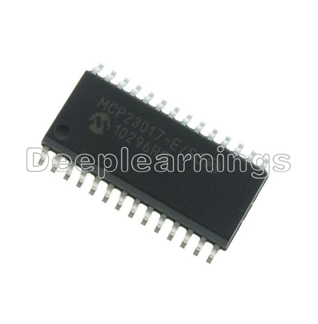 5 Pcs Mcp23017 E So Sop 28 Mcp23017 16 Bit I O Expander With I2c
