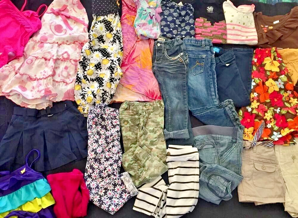 Wholesale Bulk 50 Pieces Mixed Womens, Kids & Teens Clothes Resale ...