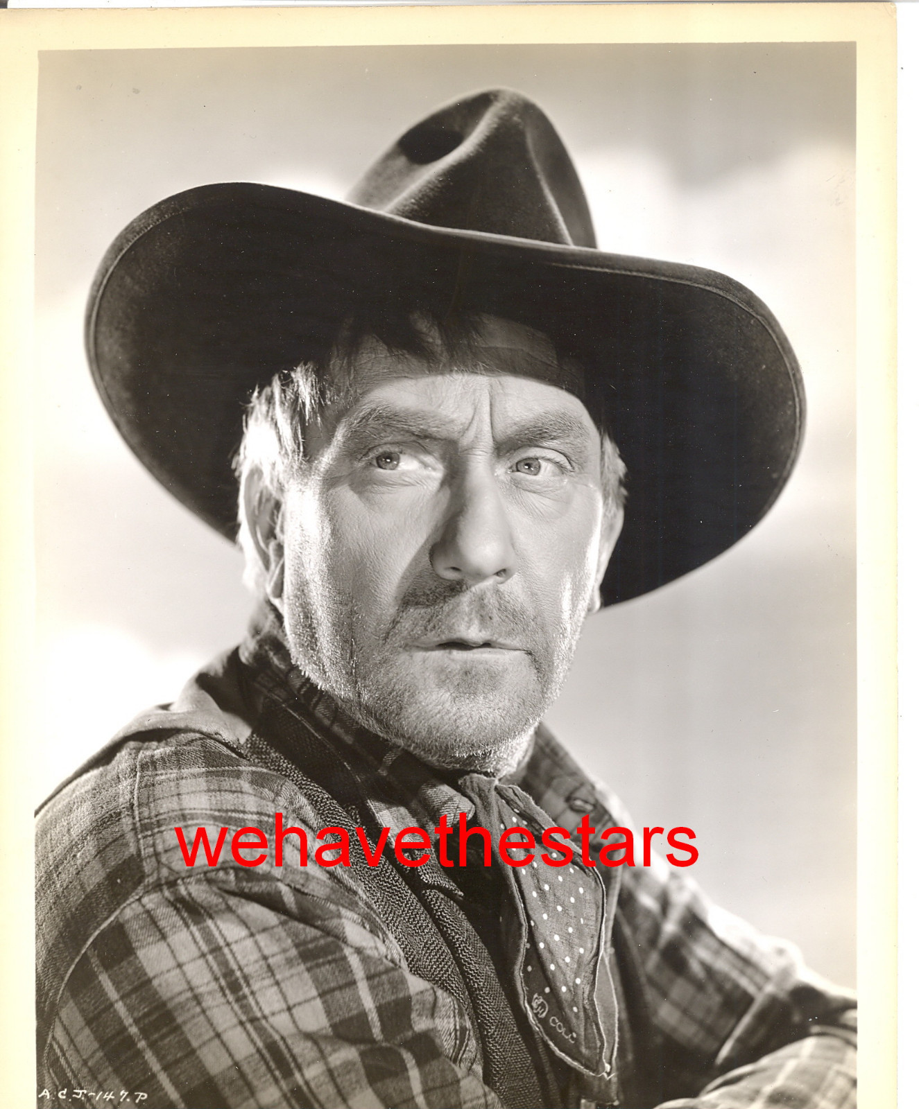 Vintage William Demarest CHARACTER ACTOR '45 ALONG CAME JONES Publicity ...