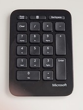 Microsoft Bluetooth Number Pad Numeric Keypad X821504-001 for sale ...
