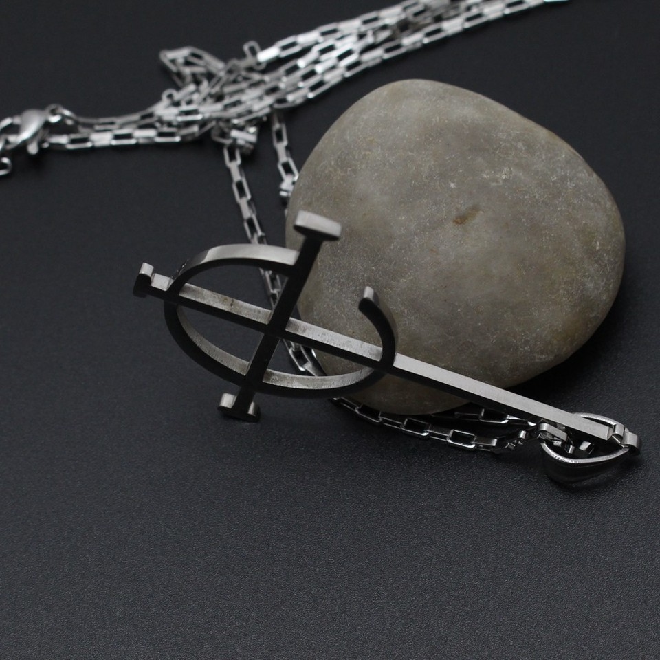 Ghost BC Necklace Nameless Ghost band Grucifix Papa Emeritus patch 24 ...