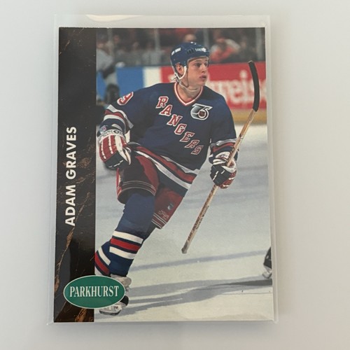 1991-92 Parkhurst Adam Graves #339 Edmonton Oilers | eBay