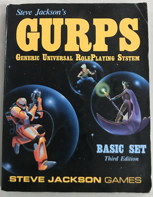 GURPS Basic Set Third Edition Rulebook 1992 Steve Jackson Games RPG | eBay