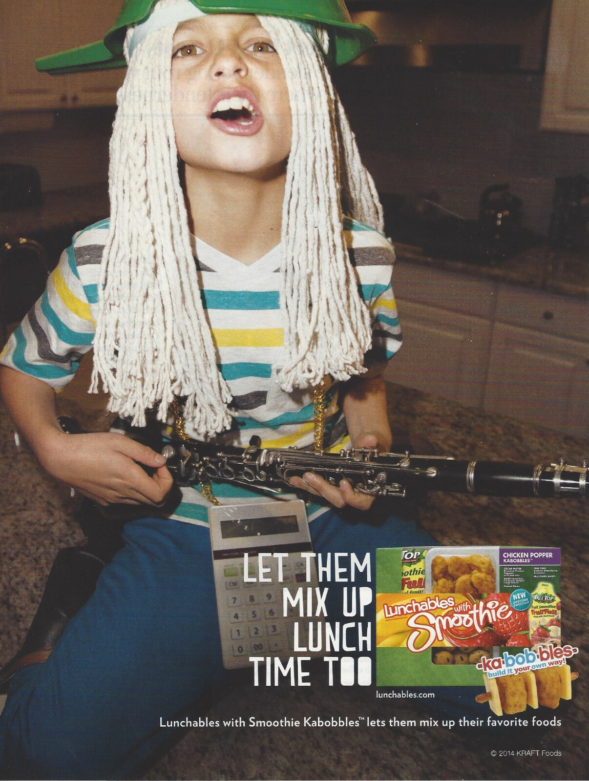 2015 Kraft Lunchables Smoothie Kabobbles Lunch print ad Kids Food ...