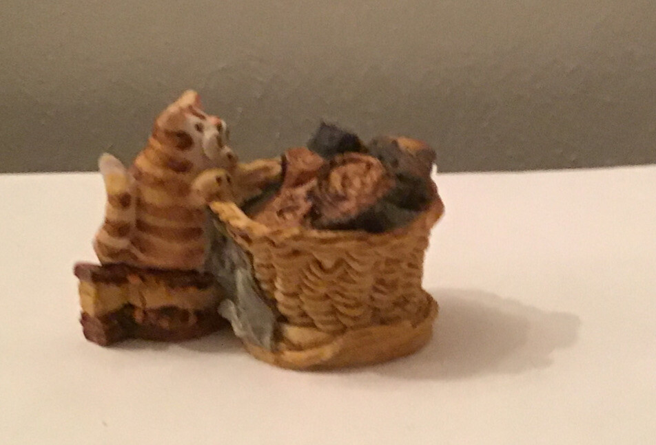 Peter Fagan Colour Box Fireside Friend Cat Log Basket | eBay