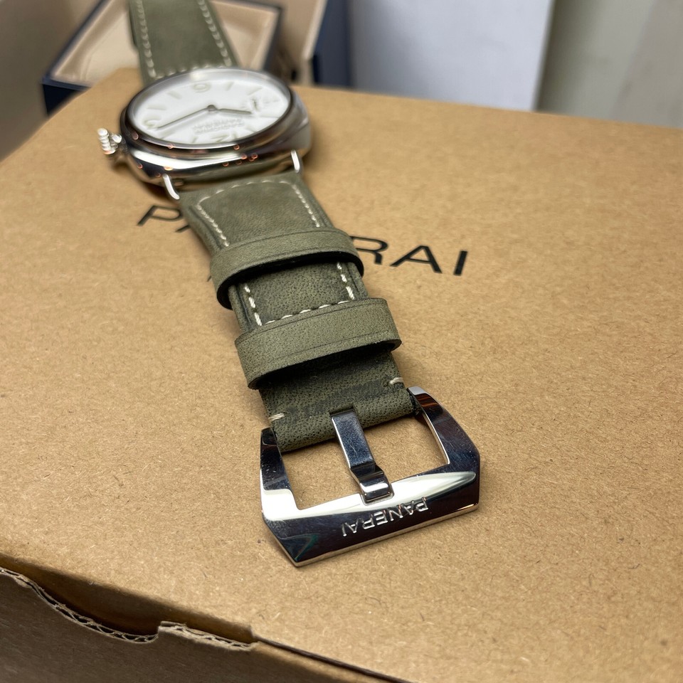 Panerai Radiomir Officine White Green PAM01384 45mm | eBay