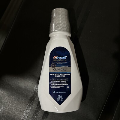 Crest Pro-Health Clinical Mouthwash Deep Clean Mint Alcohol-Free 16 Oz ...