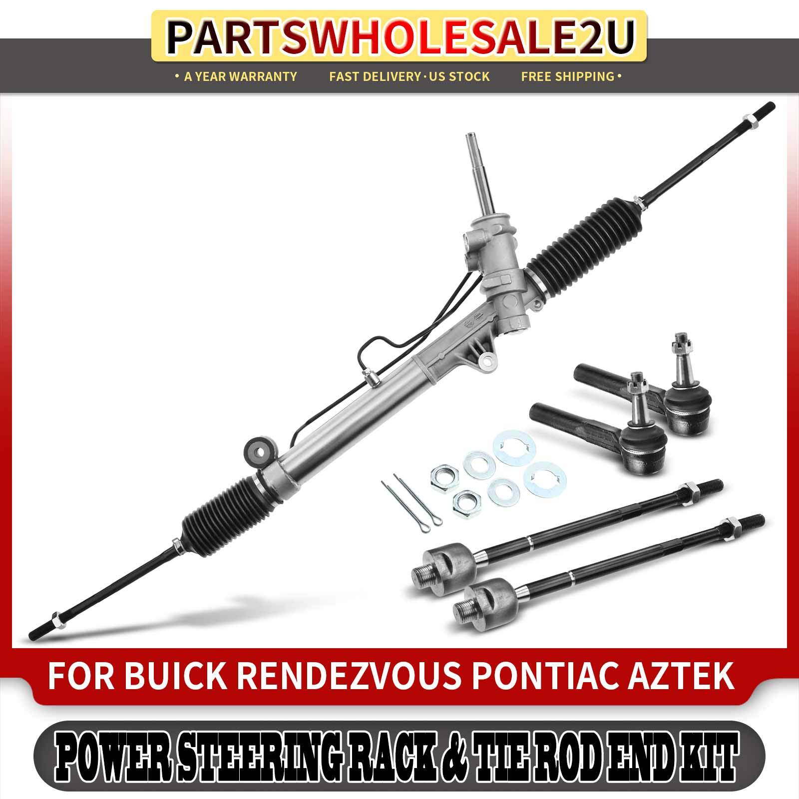 5x Inner & Outer Rack &Pinion Tie Rod End Kit for Buick Rendezvous ...