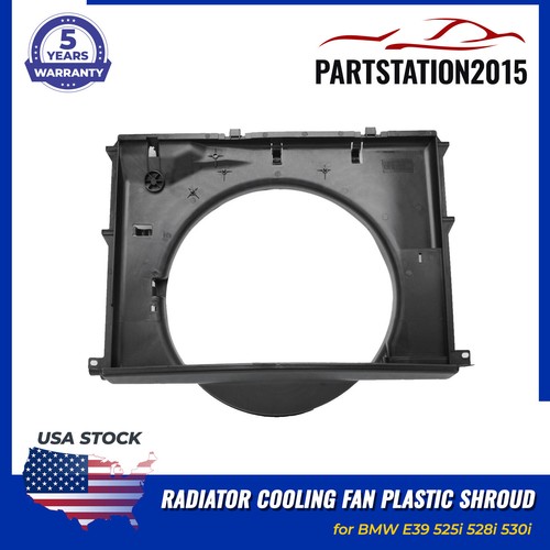 New for BMW E39 525i 528i 530i Radiator Cooling Fan Plastic Shroud ...
