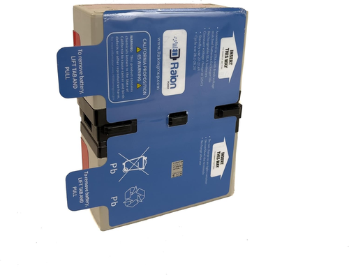 24V 9Ah Replacement High Rate RBC124 Battery for APC UPS BR1300G ...